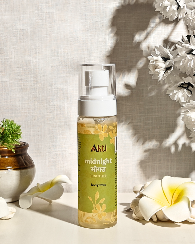 Akti Body Mist - Midnight Mogra - Jasmine | 100 ml – Akti Cosmetics
