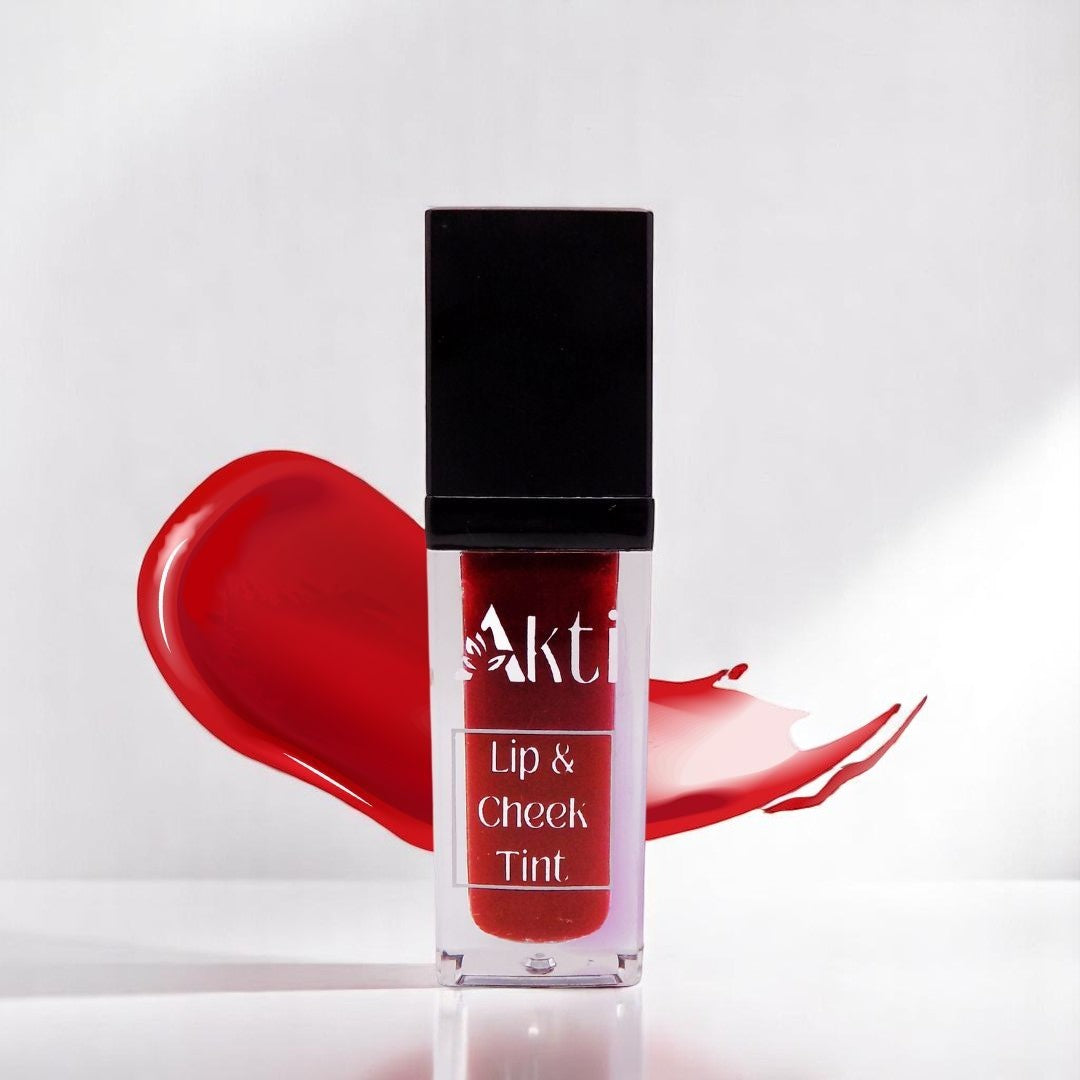 Glazed Lip and Cheek Tint - Spiced Sunset – Akti Cosmetics